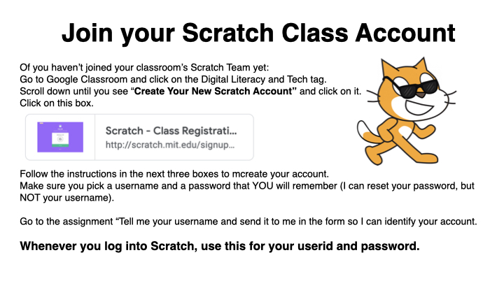 Scratch Step Sheets - John F. McCloskey School