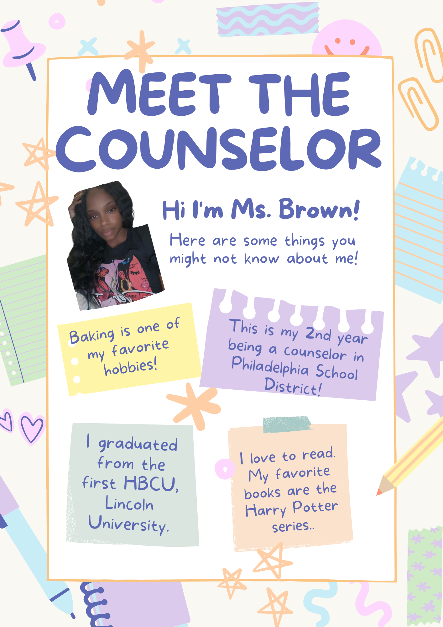 Counselor’s Corner - John F. McCloskey School